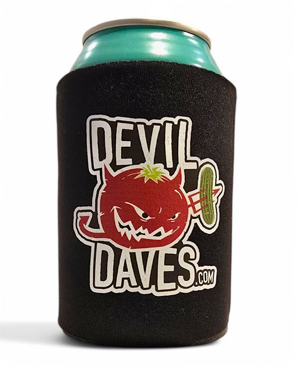 Devil Daves Logo Foam Koozie | 12 oz Can Cooler – devildaves.com